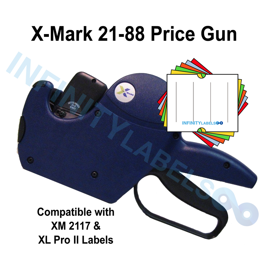 X-Mark Price Gun: TXM 21-88 [2 Line / 8/8 Characters] - 10 Price Guns – Infinity Labels