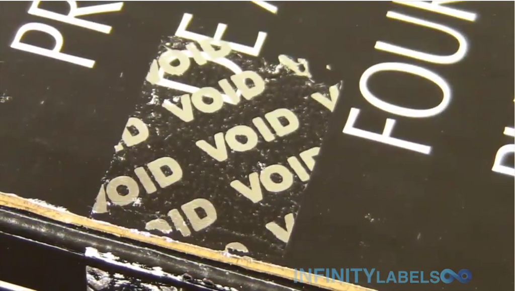 Tamper Evident Labels: Project Assets and Inventory – Infinity Labels