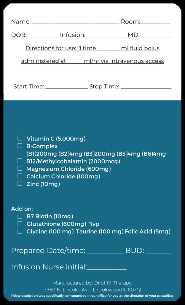 [CUSTOM] - 3" x 5" Custom Fanfold DriptIV Label (T2 - 20.24k ...