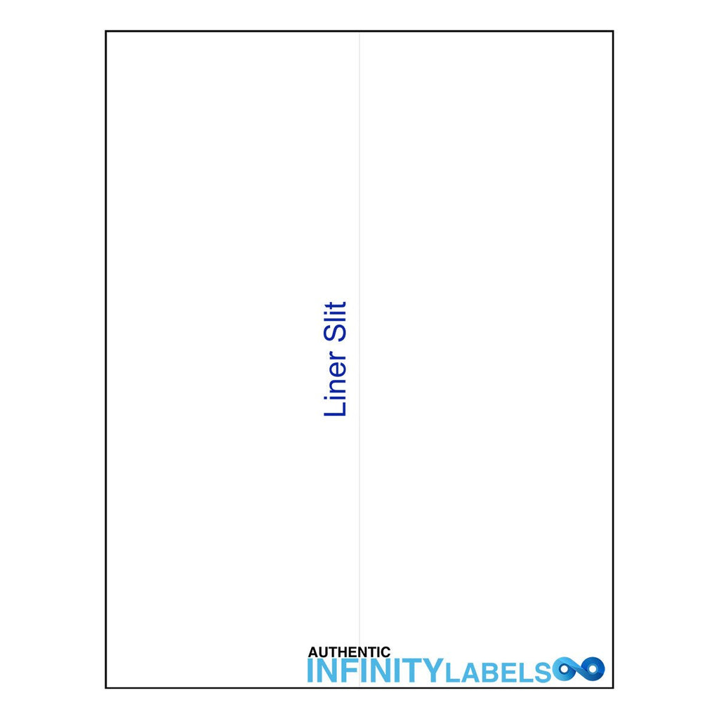 Sheeted Labels: 8-1/2" x 11"Ê Clear Matte Poly Perm Adhesive – Infinity ...