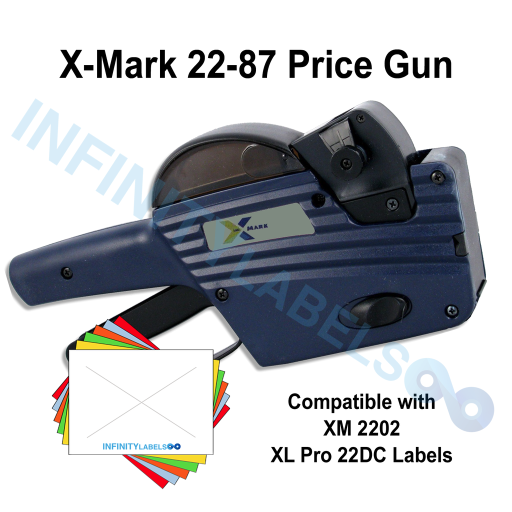X-Mark Price Gun: TXM 22-87 [2 Line / 8/7 Characters] – Infinity Labels